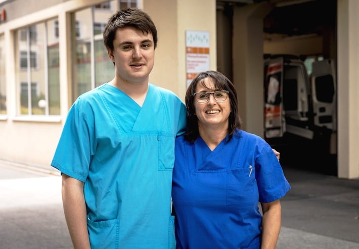 Genau 30 Jahre liegen dazwischen - wie die Mutter, so der Sohn ...