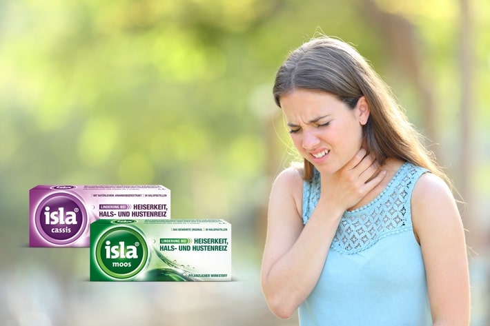 Wie Heuschnupfen und Halsbeschwerden zusammenhängen - und warum Isländisch Moos hier helfen kann ...