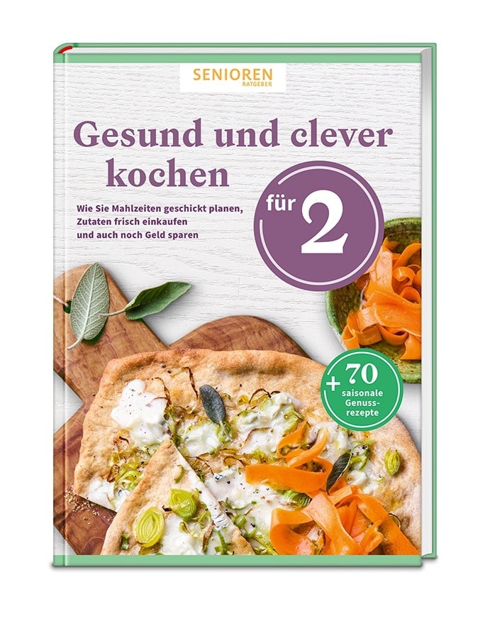 Neuer Ratgeber: Gesund und clever kochen für 2 - Waschen wie Walter